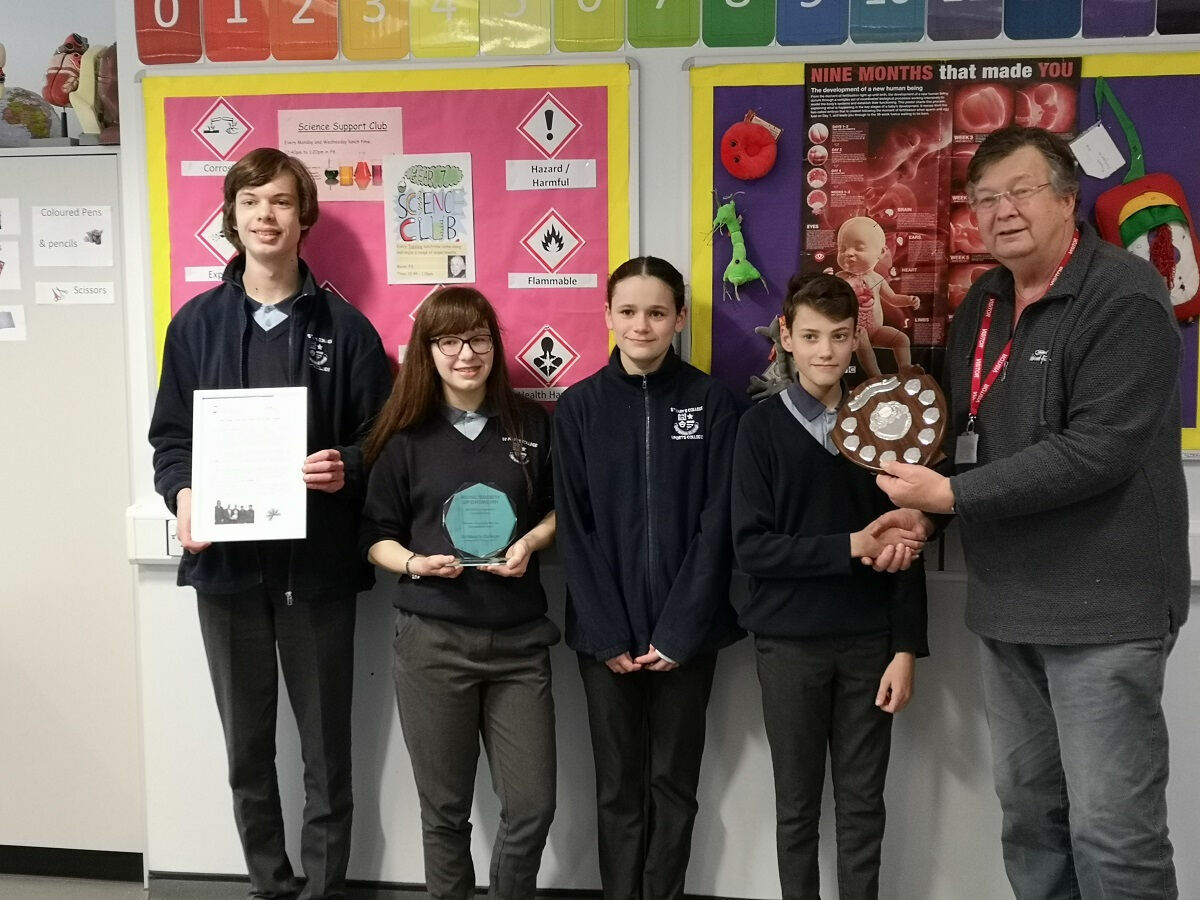 St Mary's College | SMC are Top of the Bench at the Royal Society of…